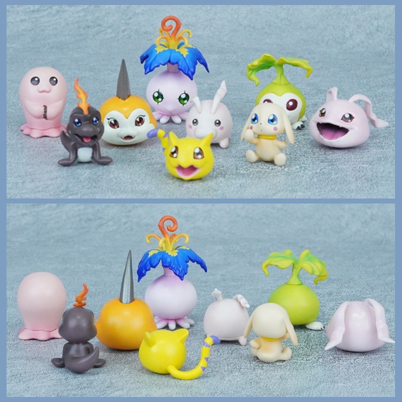 Pokemon Digimon Childhood 9 Little Childhood Set Doll Model Boxed ...