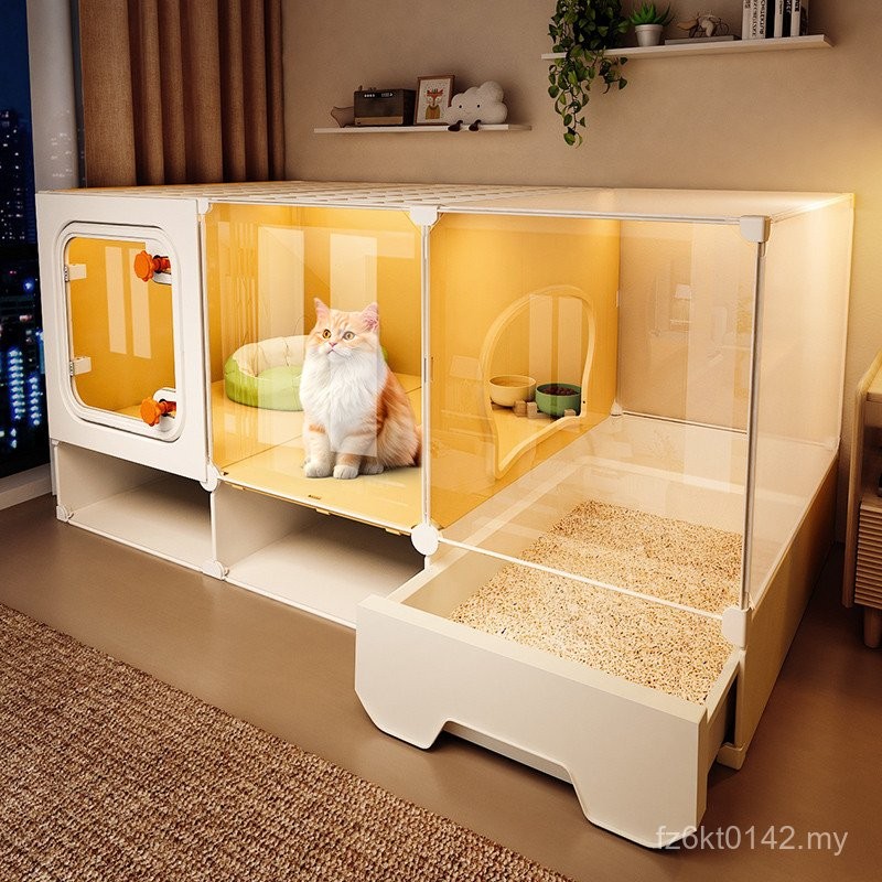 Household Cat Litter Cat Cage One Cat House One Room One Room Villa ...