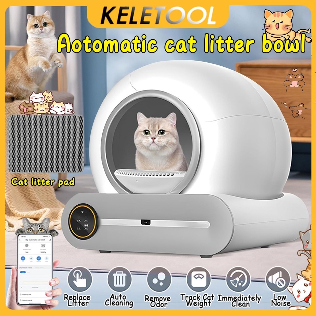 fully automatic intelligent cat litter box automatic cleaning cat ...