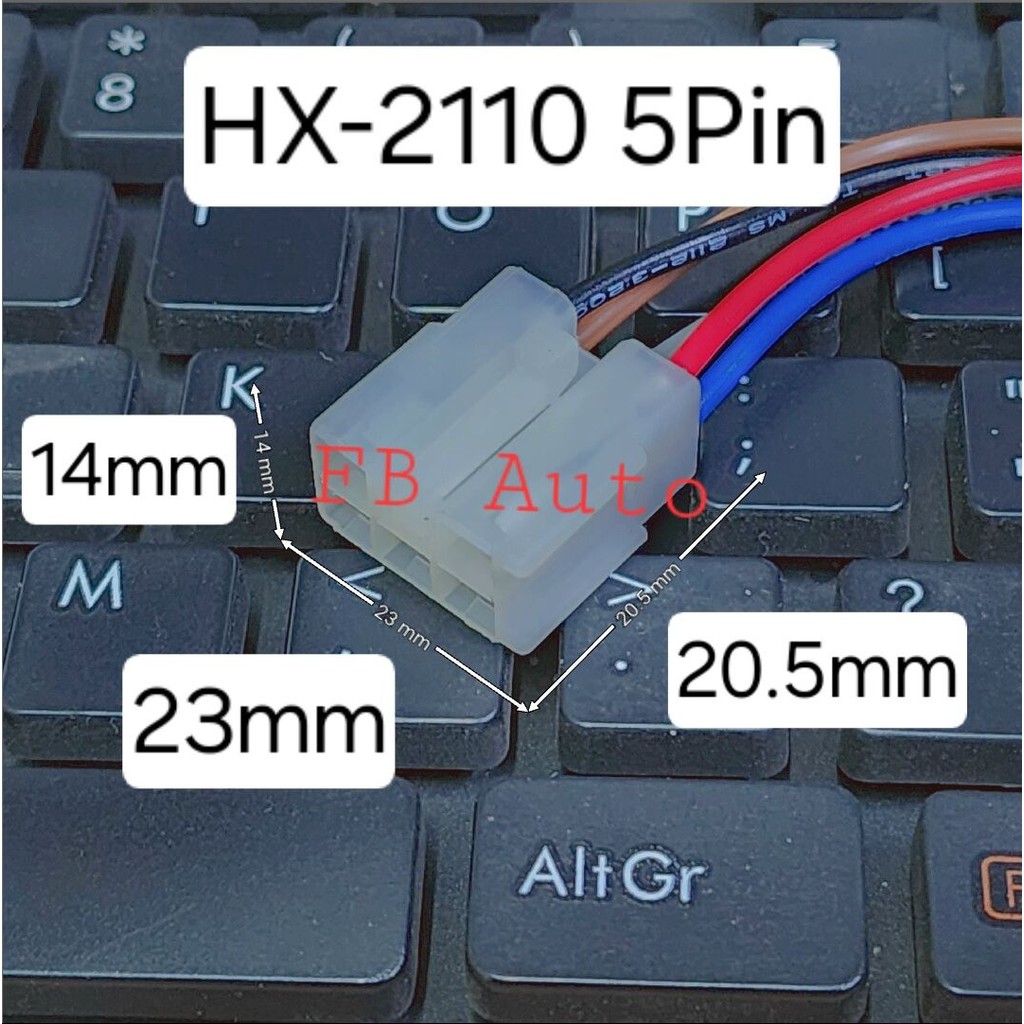 HX-2110 5Pin Toyota Power Window Single Switch Socket Connector ...