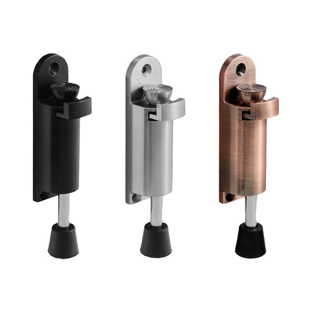 [LUMY] Door Foot Stopper Holder Floor Stop Buffer Gate Stay Catch Latch ...