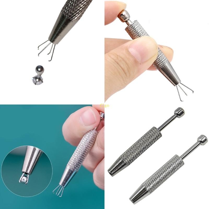 flgo Type Quads Prong Small Bead Holder Grab Catchers Body Piercings ...