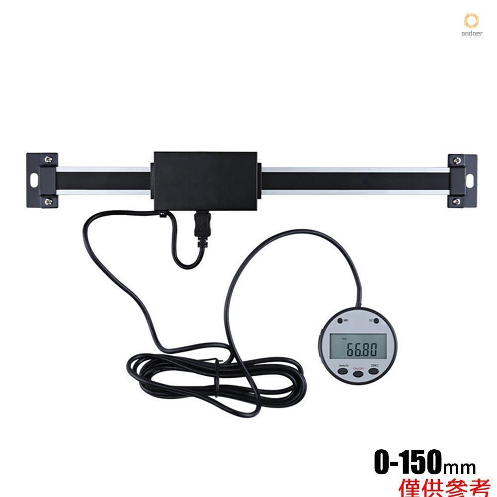 Digital Linear Readout Scale Ruler Vertical Size Optional 0.01mm Magnetic Remote External ...