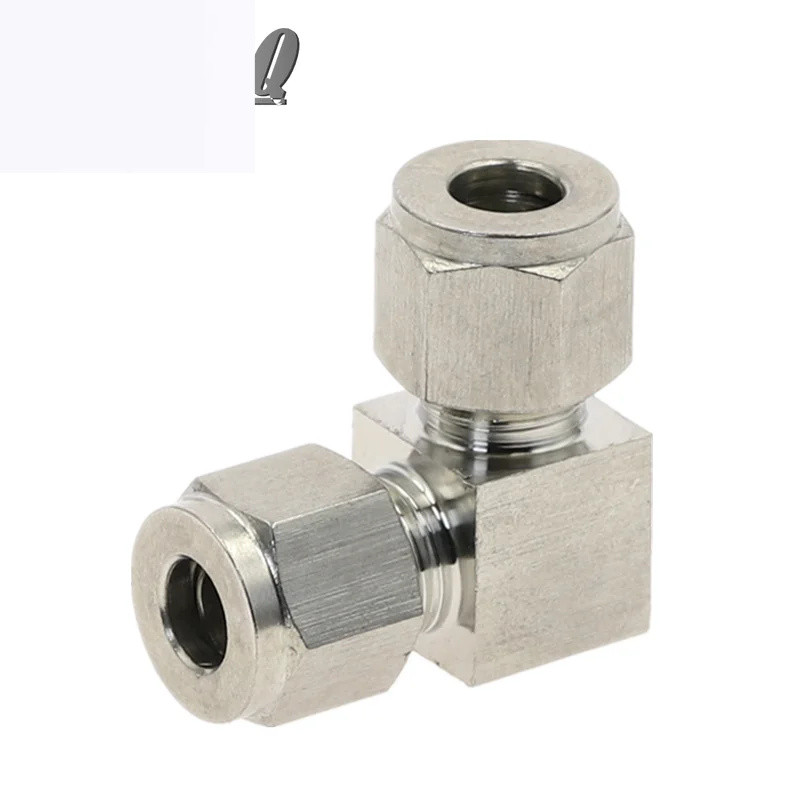 304 Stainless Steel Double Ferrule Compression Fitting Connector for ...