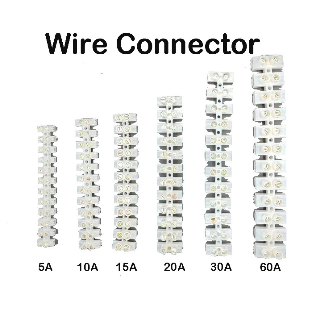 6A 10A 15A 20A 30A 60A PVC Wire Cable connector Terminal Block Wire ...