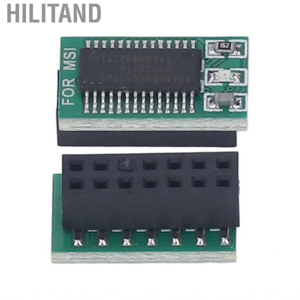 Hilitand TPM Encryption Security Module TPM2.0 14 Pin Green PCB ...