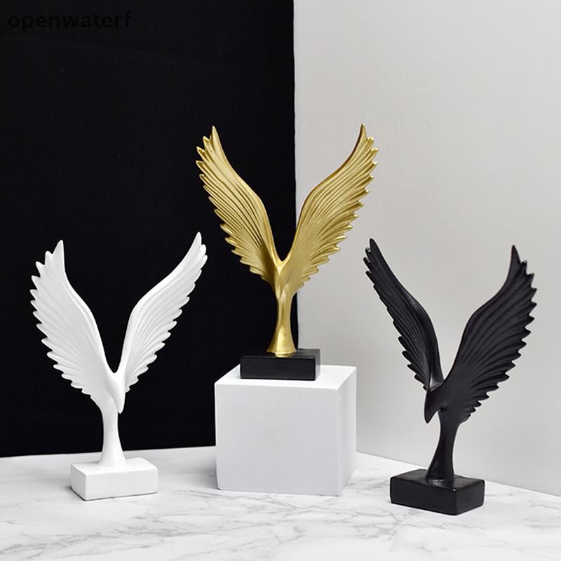 [ope] European Eagle/Angel Wing Statue Sculpture Figurine Dapeng ...