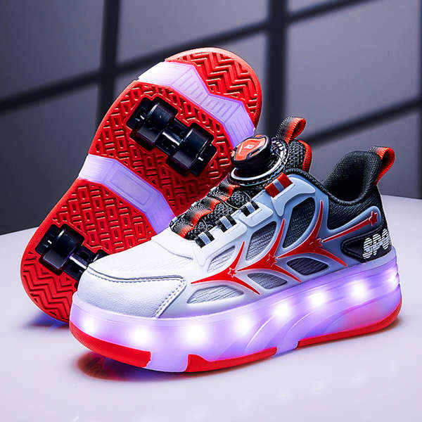 kasut roda budak perempuan kasut roda Kasut ais untuk kanak-kanak ...