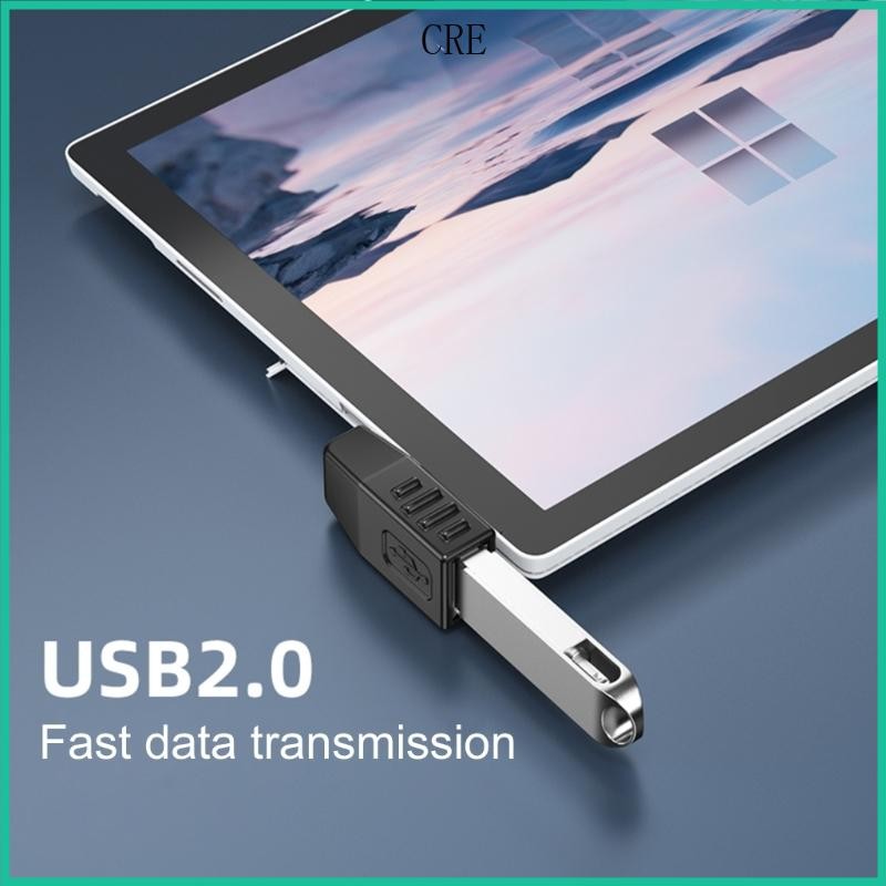 CRE USB 5Pin Male to USB OTG Adapter for Connecting Keyboards Mouse Pen ...