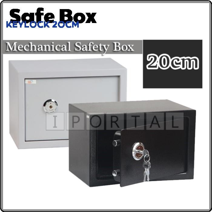 20CM Safe Box Supplier for Home Office Single Lock | Shopee Malaysia