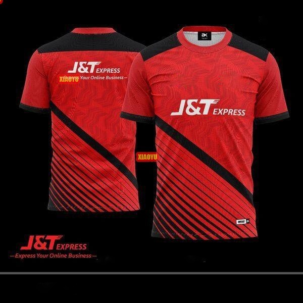 Parama!! | Jnt Express Jersey Full Printing Cool J&t Package Courier ...