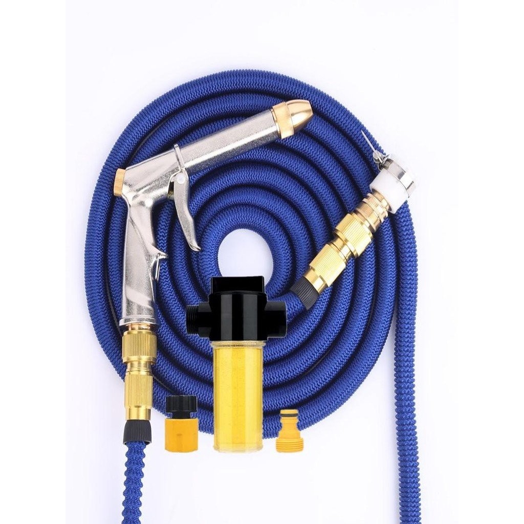 High Pressure Car Wash Water Gun Household Retractable Water Pipe Hose ...