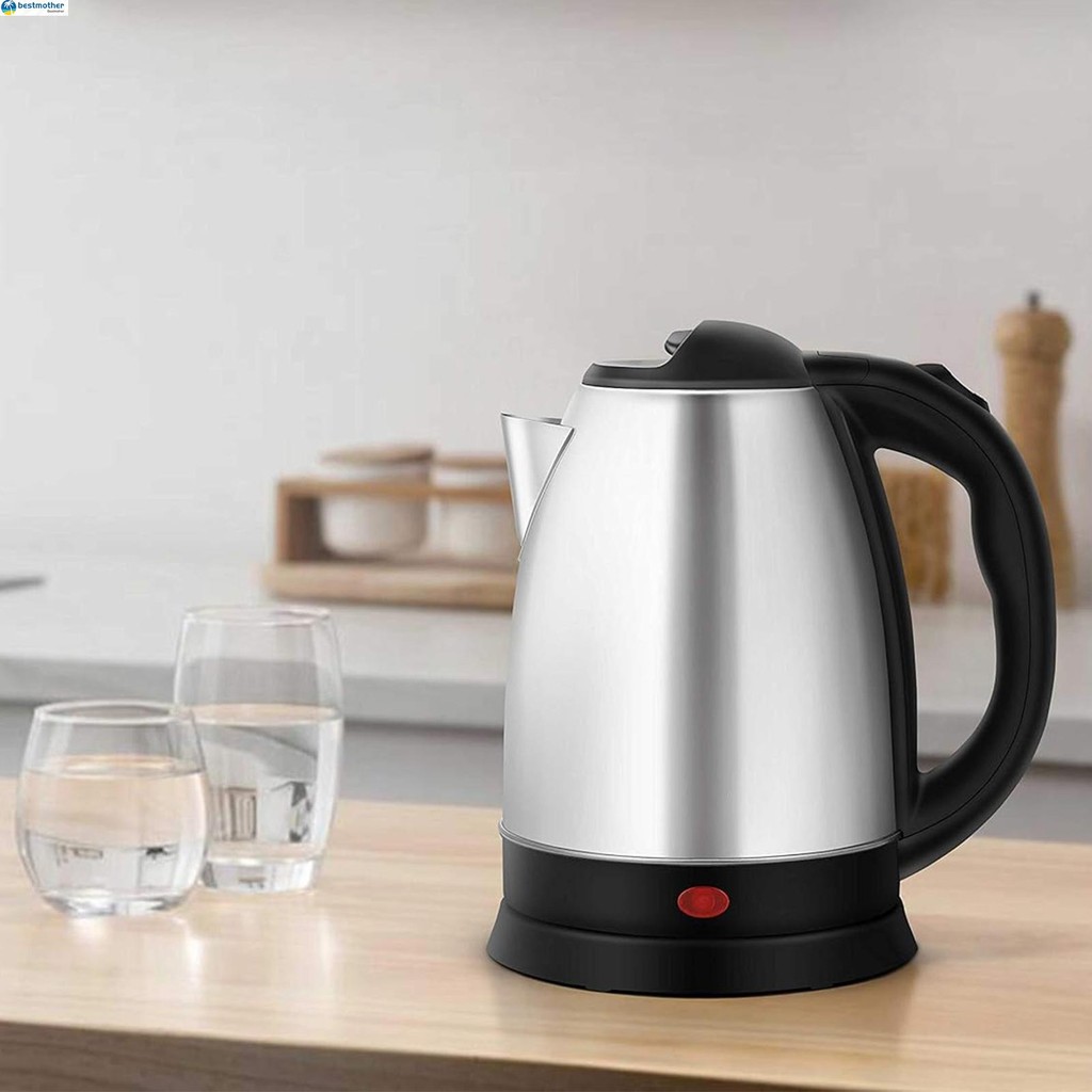 2L Stainless Steel Tea Kettle Double Wall Boiling Water Heater | Shopee ...