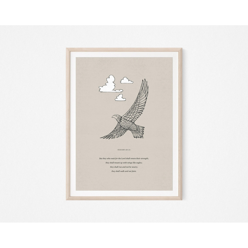 Wings Like Eagles, Isaiah 40:31, Hope in the Lord, Wait on the Lord ...