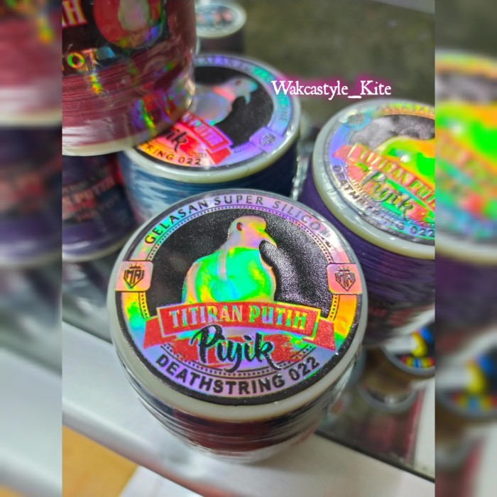 White Titiran Dead String Glass | Original Fighting Kite | Shopee Malaysia