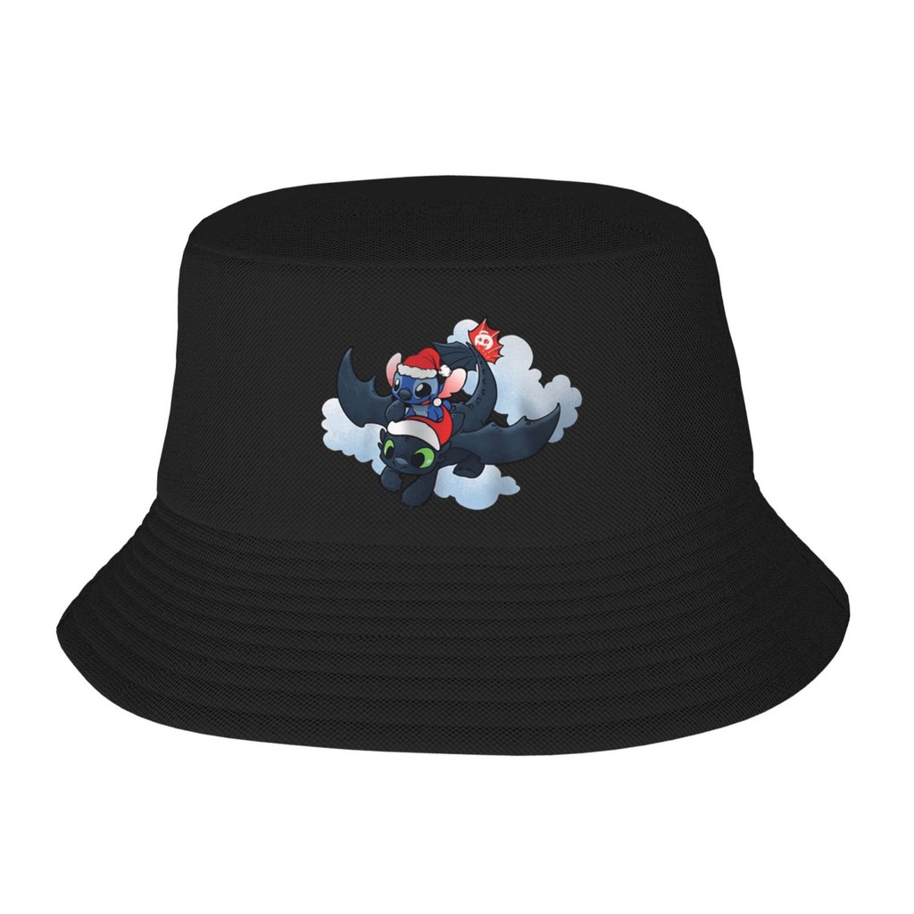 Stitch And Toothless How To Train Your Dragon Fisherman's Hat Bucket ...