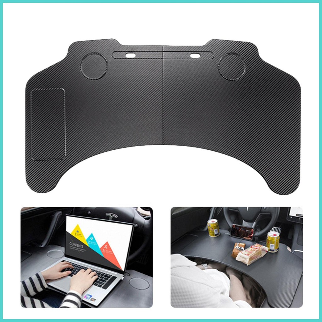 Car Steering Wheel Tray Table Folding Car Laptop and Food Desk Folding ...
