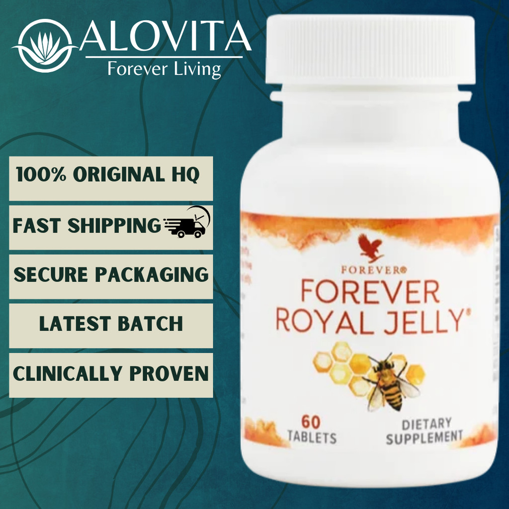[100% Original Exp:05/28] FOREVER Royal Jelly (60 Chewable Tablets ...