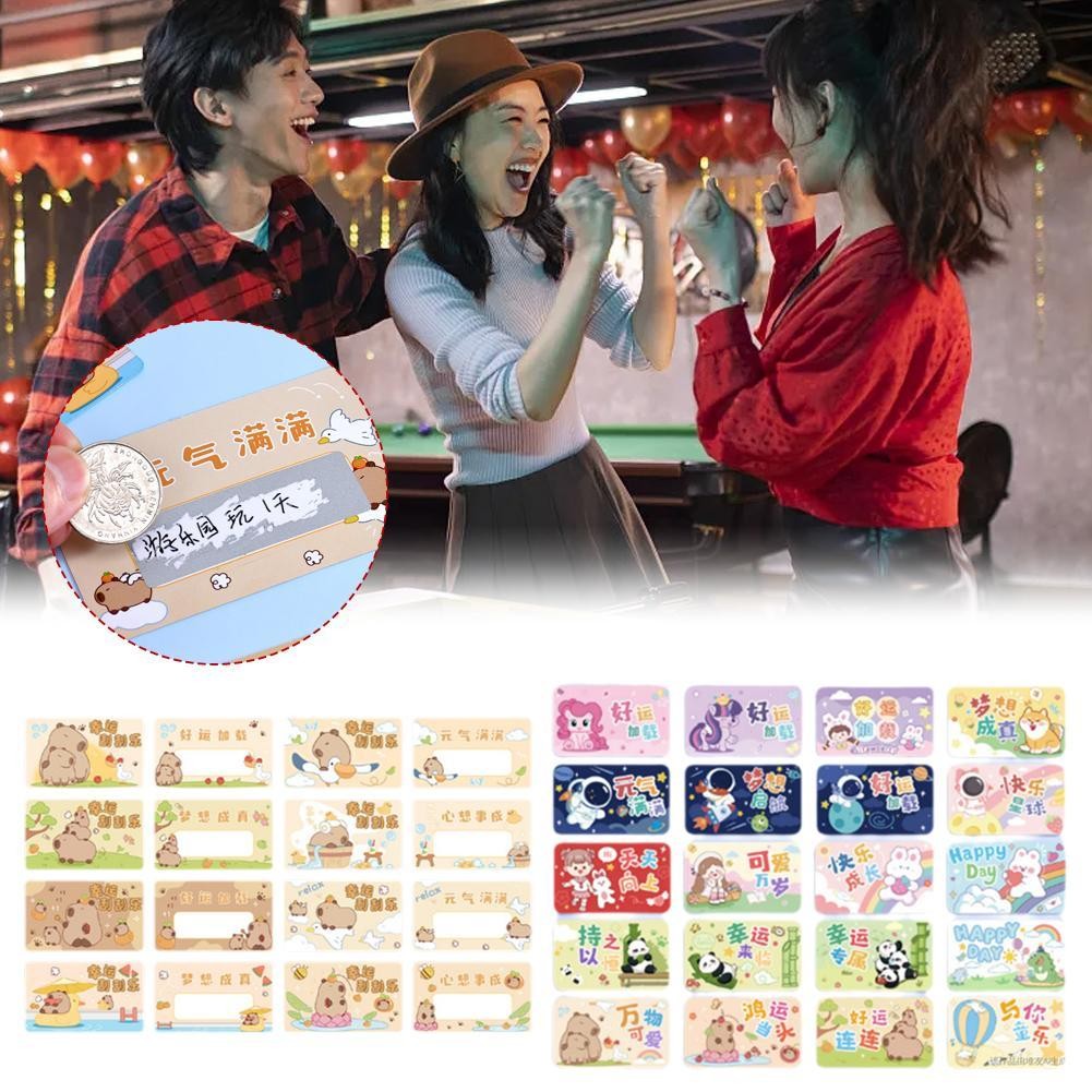 Mixed Scratch Cards Elementary School Reward Scorecard Scratch Scratch ...