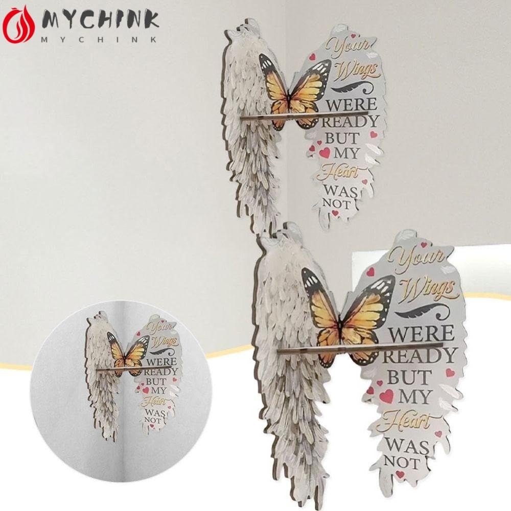 CHINK Corner Shelves, Wooden Angel Wings Corner Shelf Organizer Rack ...
