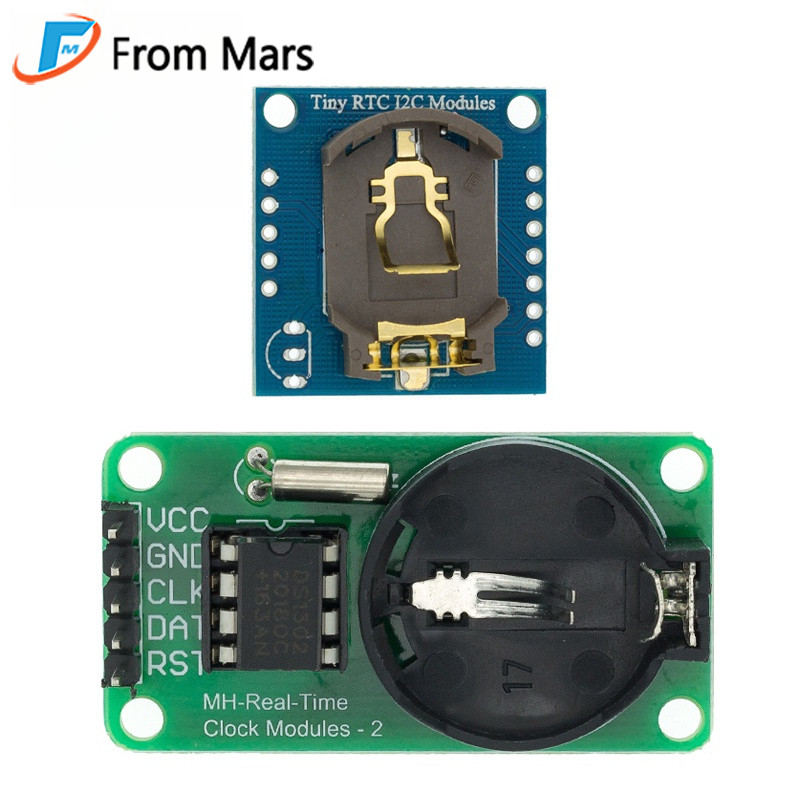 DS1302 Real time clock module CR2032 I2C RTC DS1307 AT24C32 real time clock module for AVR ARM ...