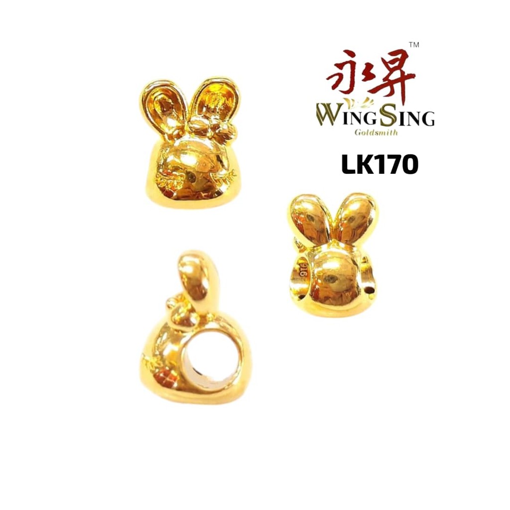 Christmas Gift Wing Sing 5G Loket Beads Charm Cutie Pie Rabbit Fesyen ...