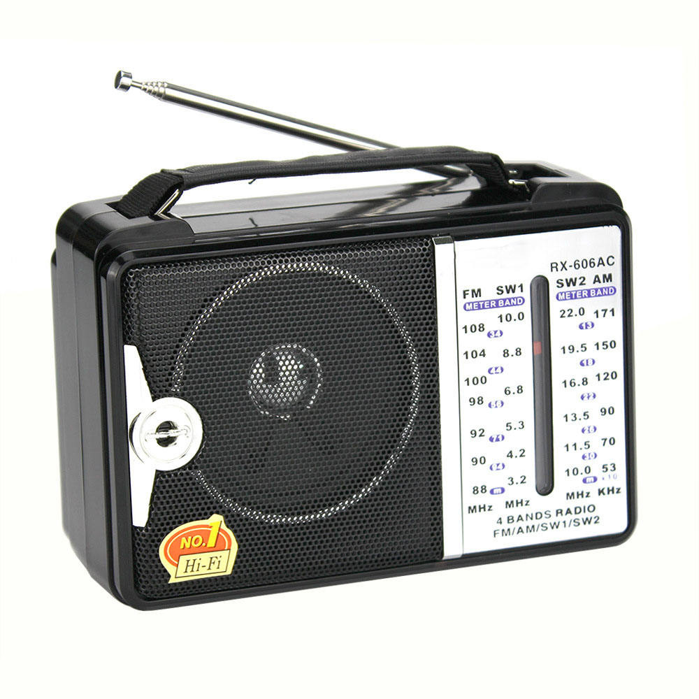 Retro Full Band Radio Loud Player SW/AM/FM Multifunction Portable Radio ...