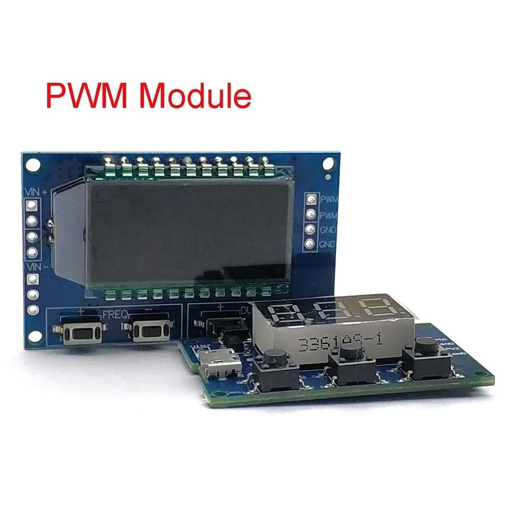 Signal Generator PWM Pulse Frequency Duty Cycle Adjustable Module LCD ...