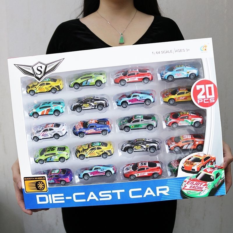[Round Design] Alloy Car Metal Tin Mini Pull Back Toy Car 3 Years Old ...