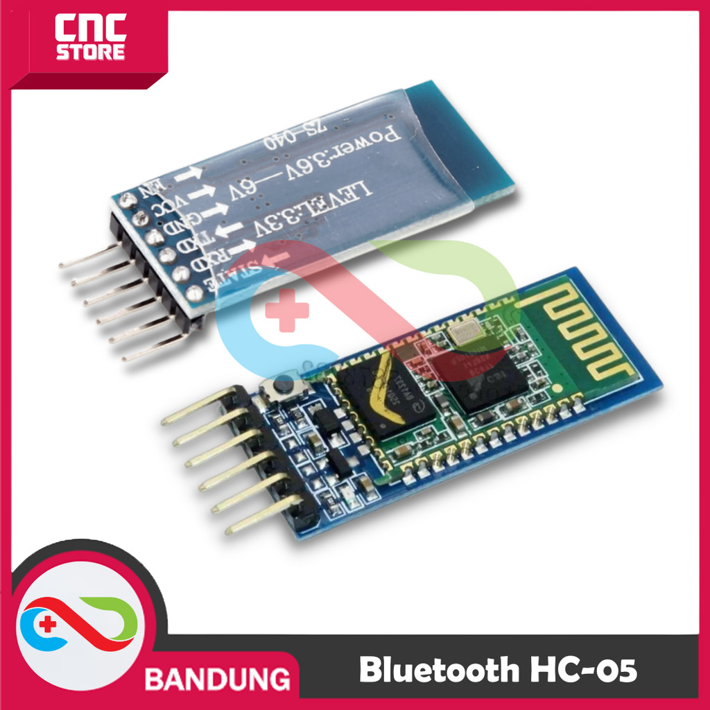 HC-05 HC05 BLUETOOTH TRANSCIEVER MODULE FOR ARDUINO UNO MEGA-A | Shopee ...