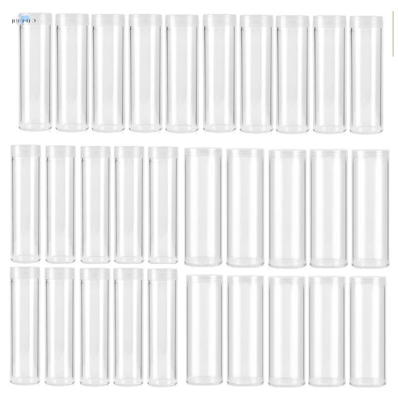 Coin Storage Tube, Plastic Coin Tube, Commemorative Coin Protection ...