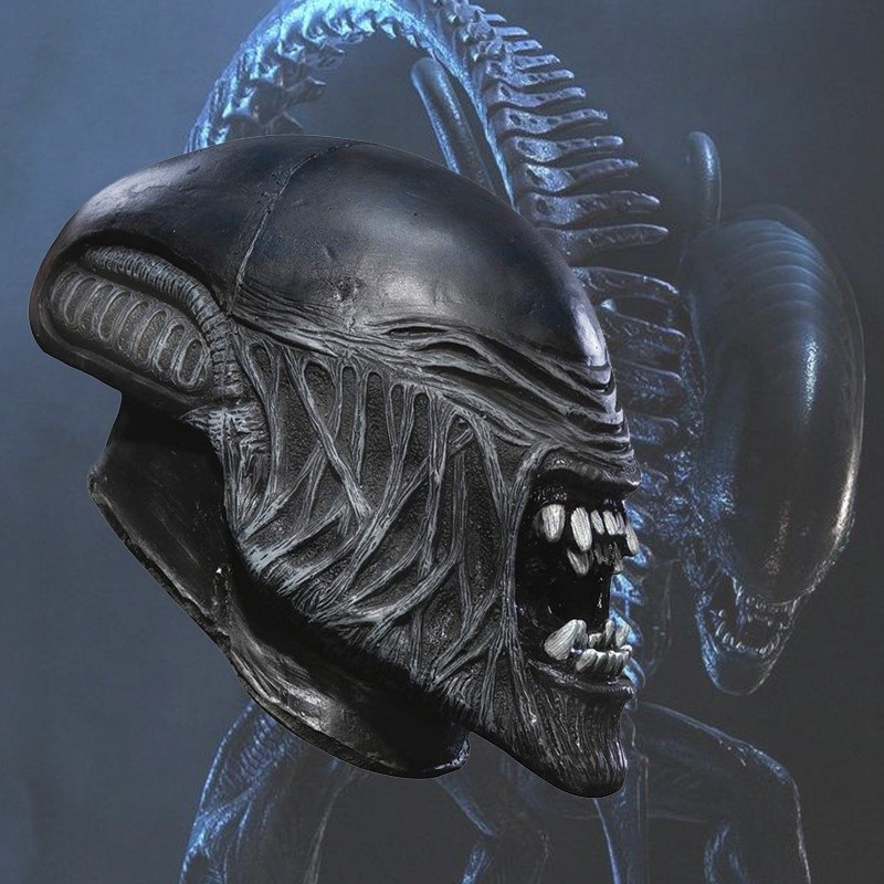 Alien Big Influencer Predator cos Movie Theme Alien Latex Headgear ...