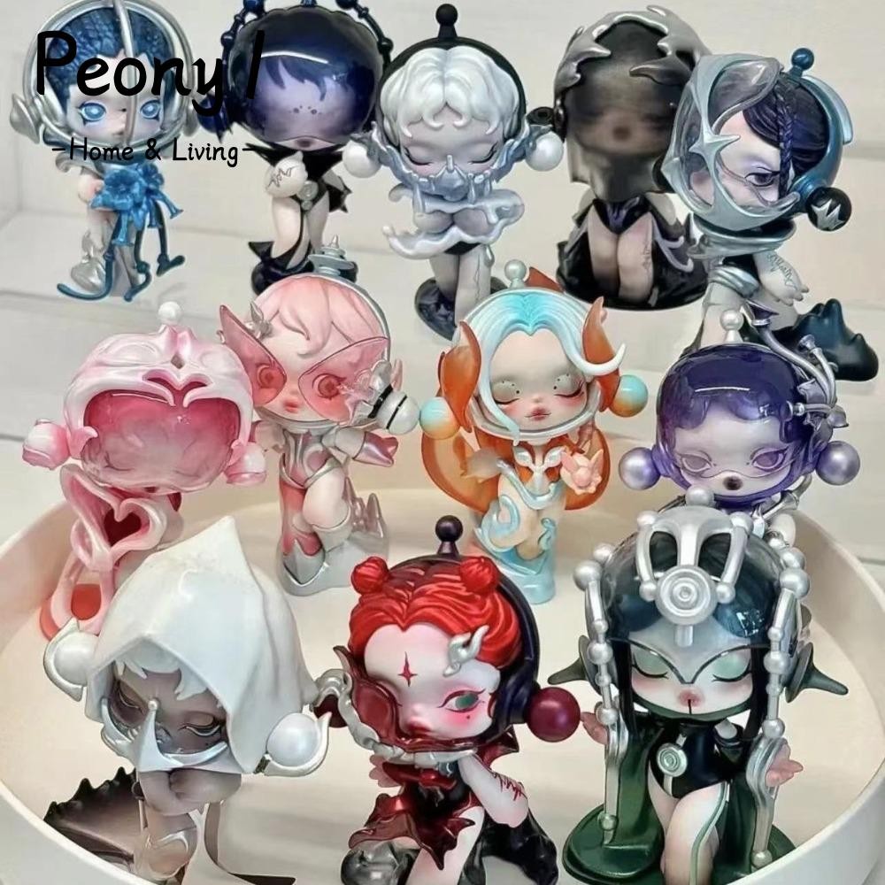 PEONY1 POP MART Box Toys, SKULLPANDA The Sound Series POPMART Anime ...