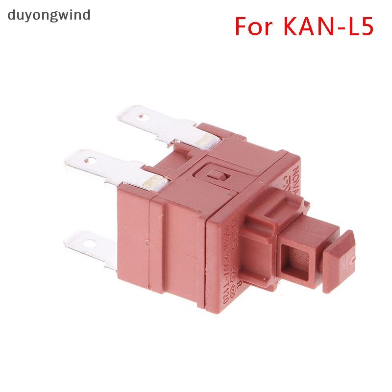 (duyongwind) Power Switch Push Button KAN-L5 Switch 7.5A 250V AC 4 Pin ...