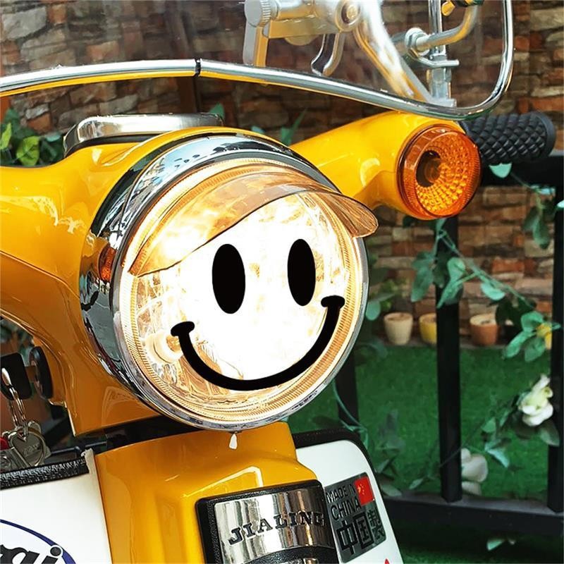 Car Light Smiley Face Emoticon Funny Electric Car Unique Creative ...