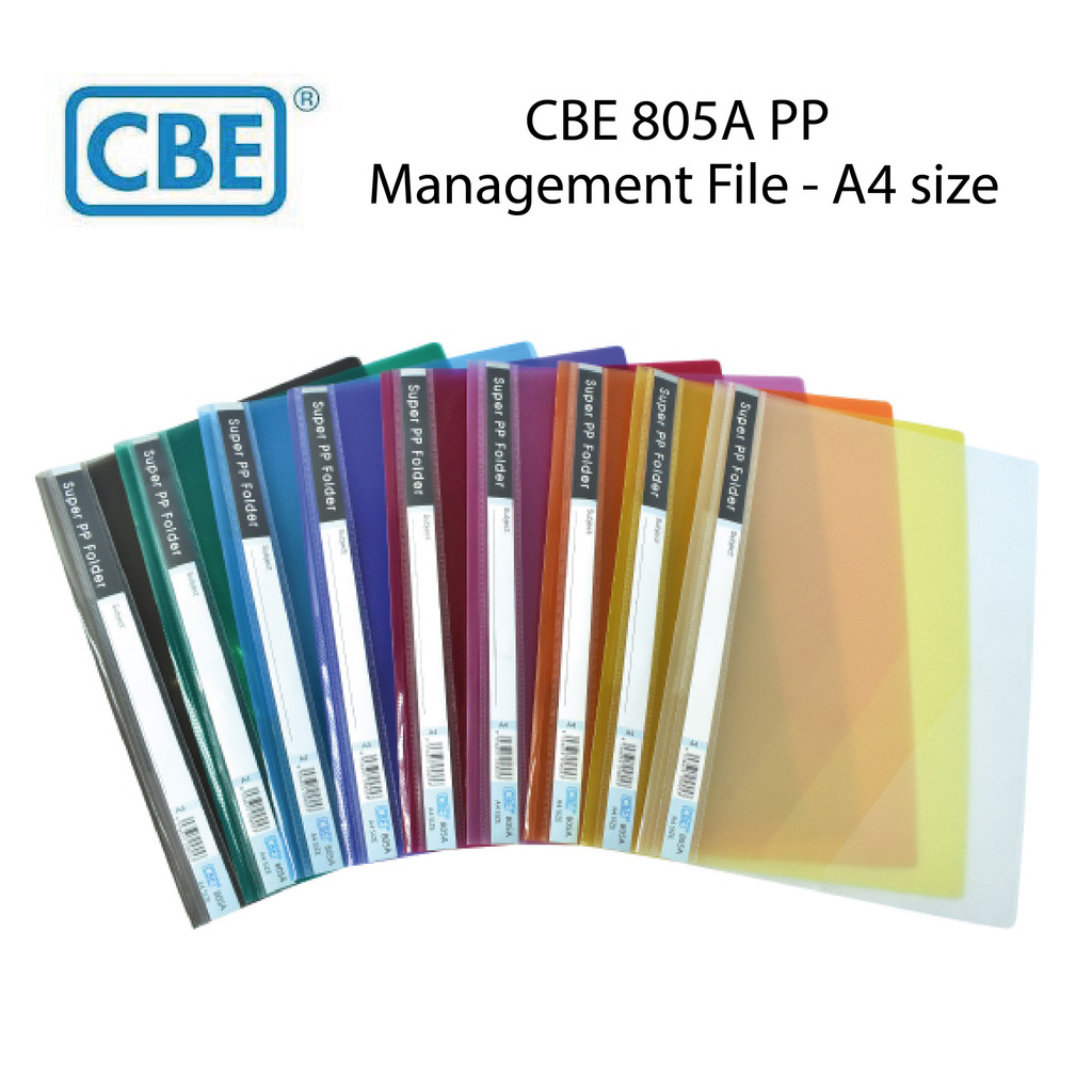 CBE 805A PP Management File - A4 size [Fail Pengurusan PP CBE 805A ...
