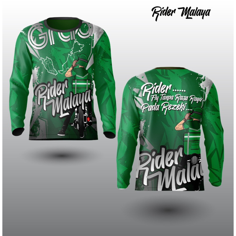 Baju Rider Malaysia 2025 customizable 3D printed T-shirt design ...