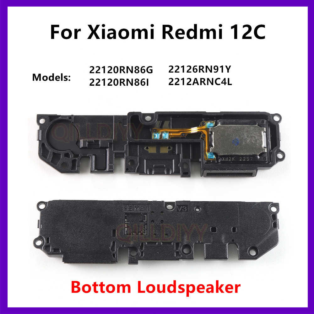 Loudspeaker For Xiaomi Redmi 12C Bottom Loud Speaker Buzzer Ringer ...