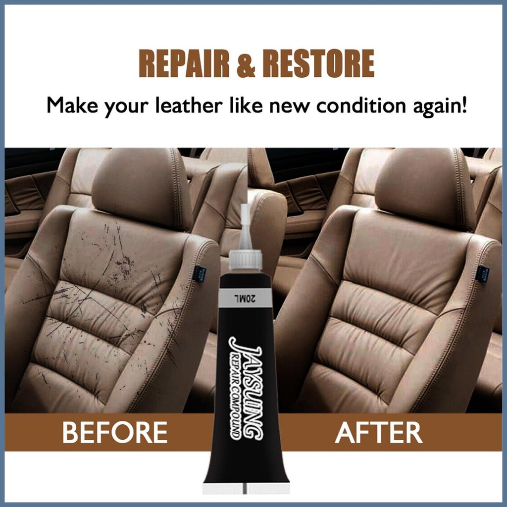 Leather Patch Repair Leather Repair Paint Tool 10 Colors Filler Kit for ...