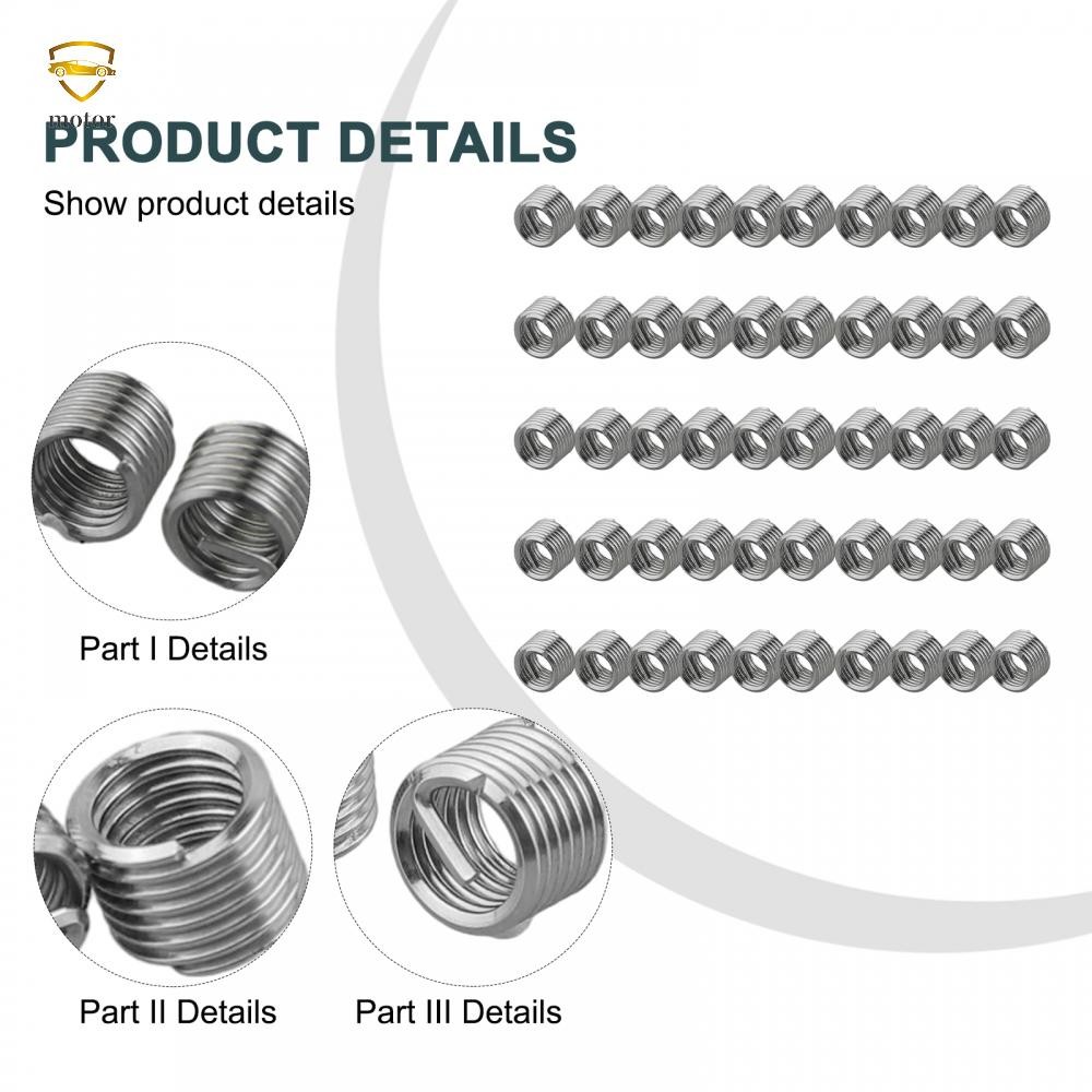 High Quality M6 x 1 0 Helicoil Wire Thread Inserts Set of 50 304 ...