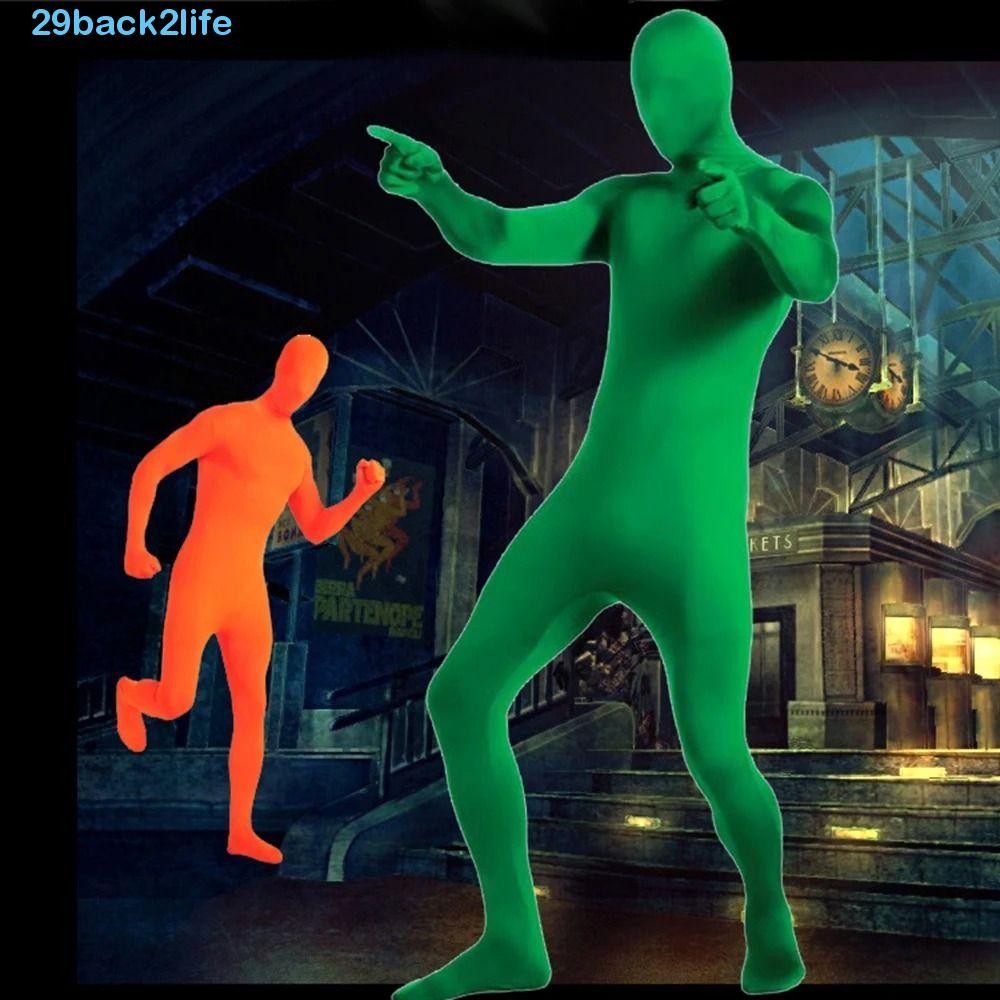BACK2LIFE Kid Adult Zentai, Invisibility Cloak Spandex Suit Full Body ...