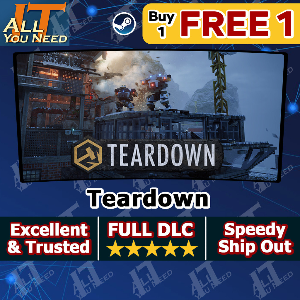 Teardown With FULL DLC [PC Game] Steam Offline | Shopee Malaysia