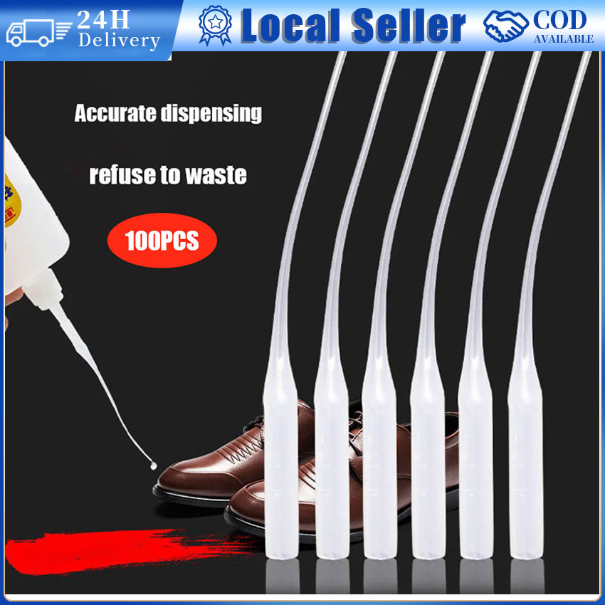 100Pcs PE Extender Applicator Disposable Precision For Crafting Lab ...