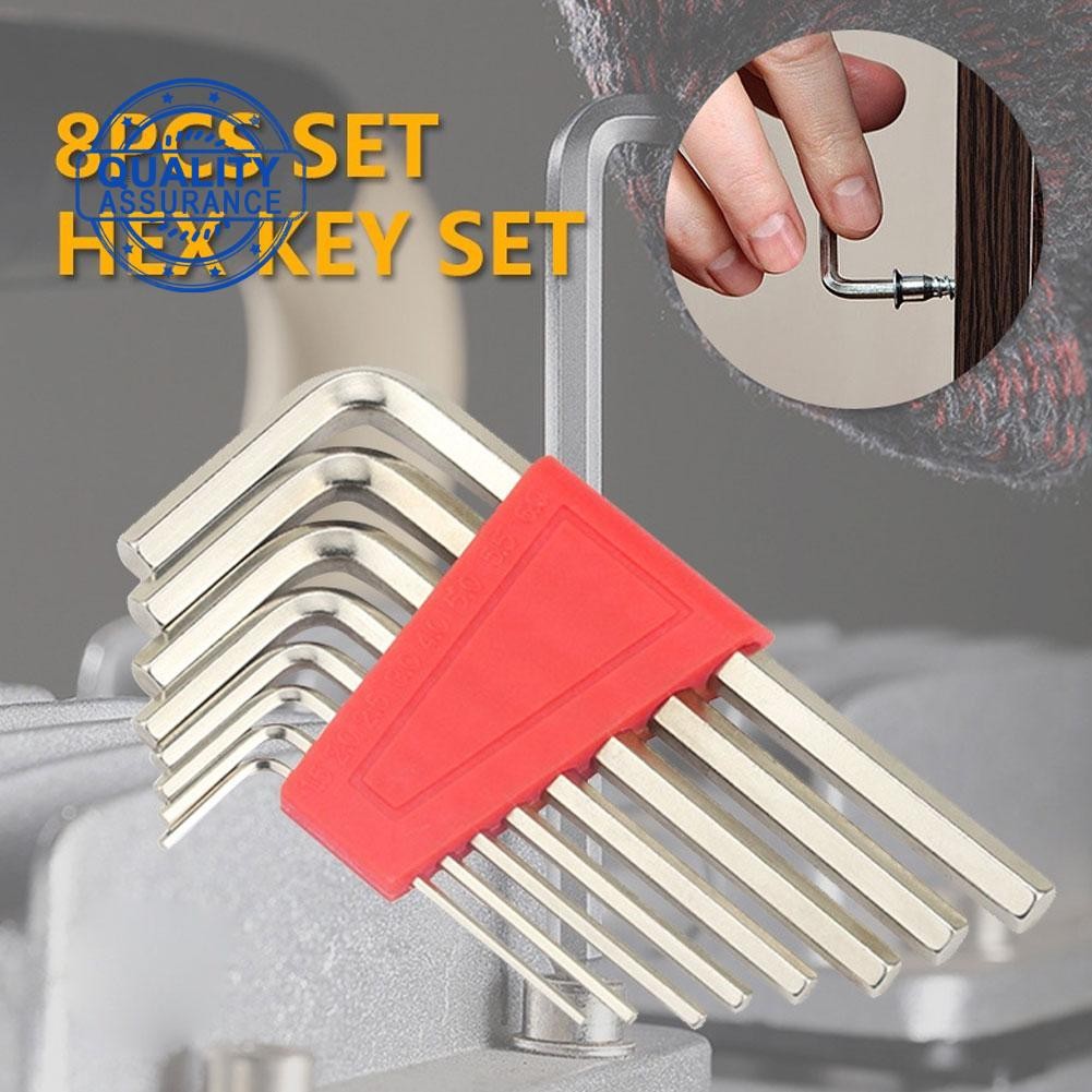 Hexagonal Wrench Set Plus Hard Nickel Plated Galvanized Cross Domestic ...