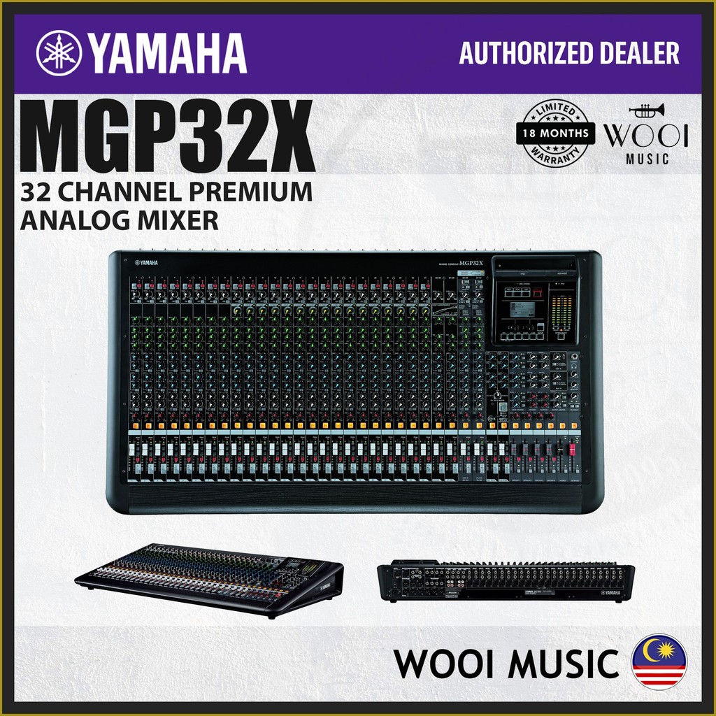 Yamaha MGP32X 32-Channel Premium Analogue Mixing Console / Mixer with ...