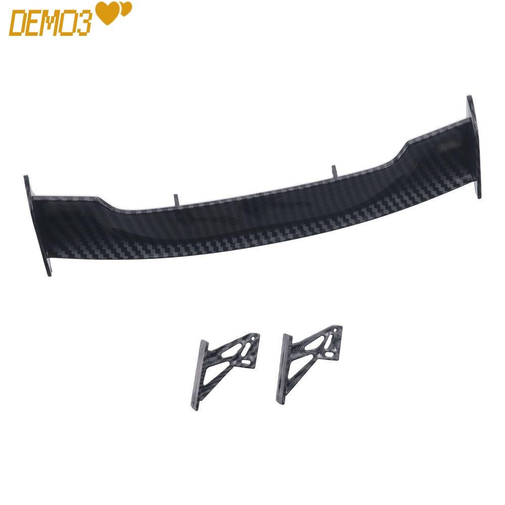 [DEMO3] Car Mini Spoiler Wing, ABS 24.5*6.5*4cm Carbon Fiber Black Car ...