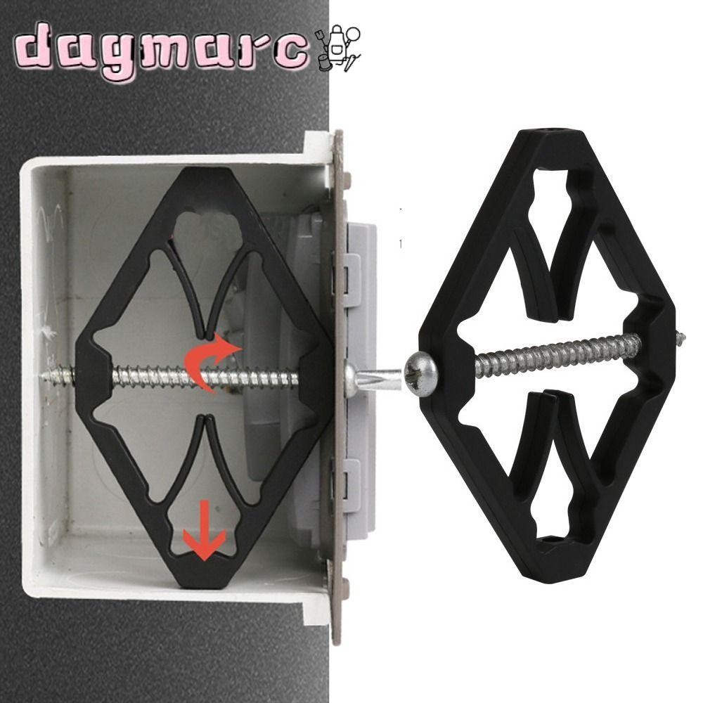 DAGMARC 10Pcs/set Wall Switch Socket, Fixed Installation Box Support ...