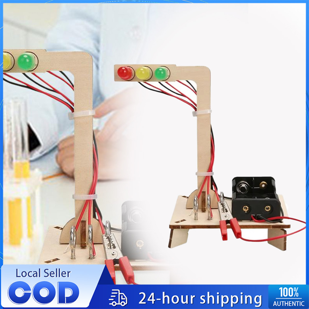 Traffic Light Kit DIY Science Experiment Educational Handmade material ...