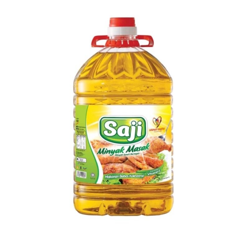 Saji Cooking Oil / Minyak Masak 5kg | Shopee Malaysia
