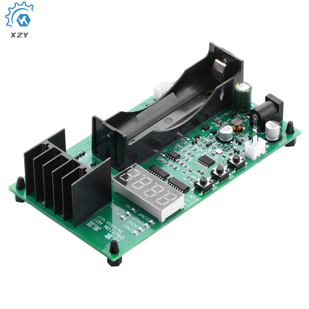 DC12V 1A 18650 Li-ion Battery Electronic Load Tester Automatic Charge ...